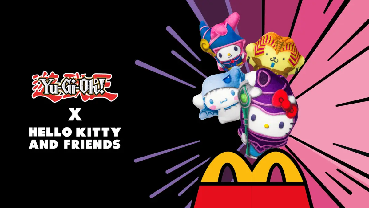 Limited Edition Yu-Gi-Oh! x Hello Kitty Happy Meal Toys | Pop Culture ...